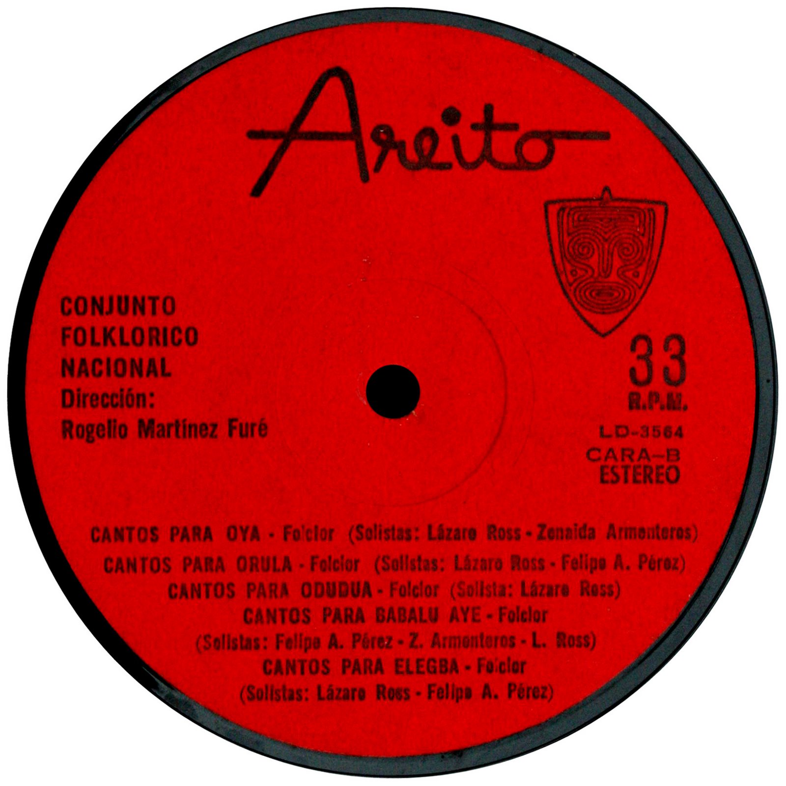 an afrocuban discography: Conjunto Folklórico Nacional de Cuba. Areito ...