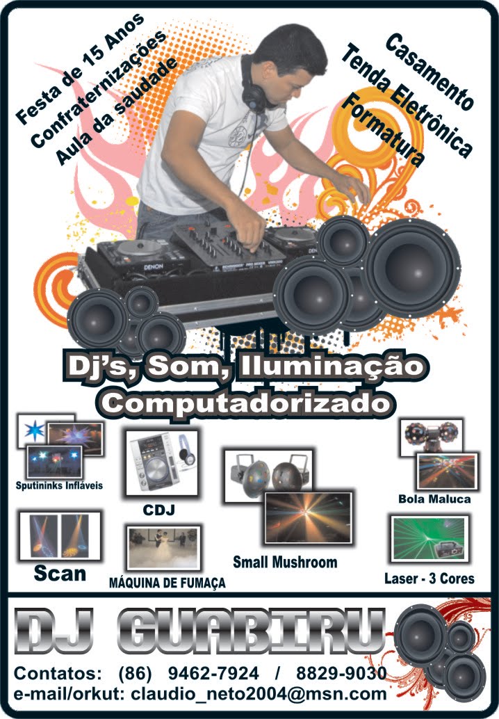 ART'S ELISON MORAIS: Folder Dj Guabiru