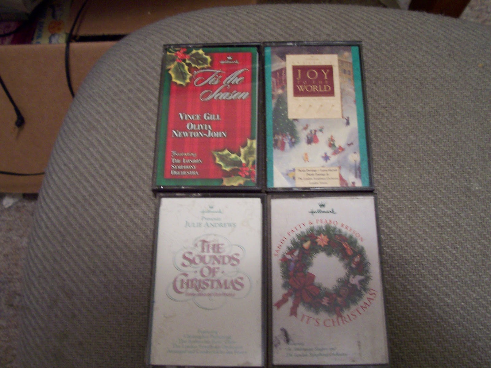 Collectible & Interesting Music Cassette Museum: Lot of 4 Hallmark ...