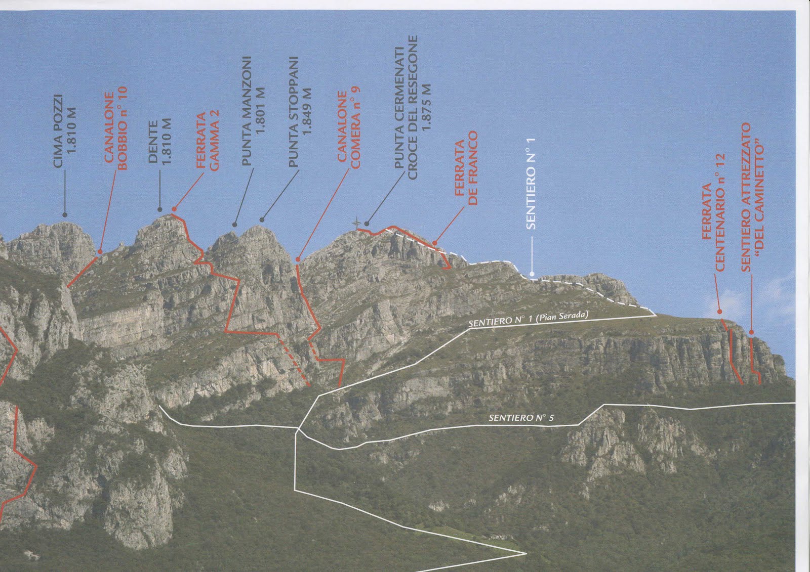 Quelli che...la montagna: Monte Resegone, Ferrata del Centenario