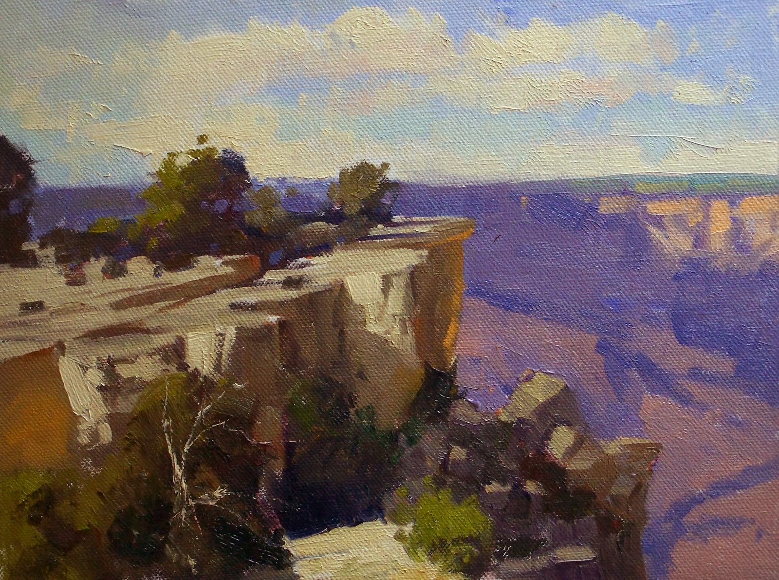Rusty Jones, Painter's Blog: GRAND CANYON PAINTINGS