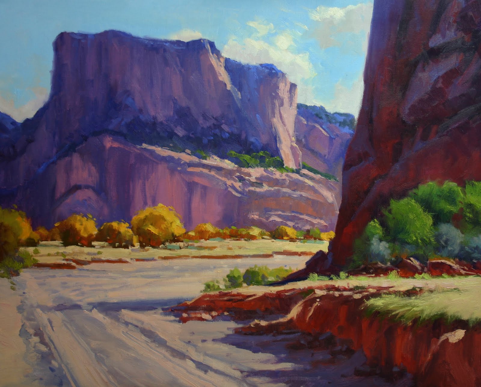 Rusty Jones, Painter's Blog: REKEYING A PAINTING