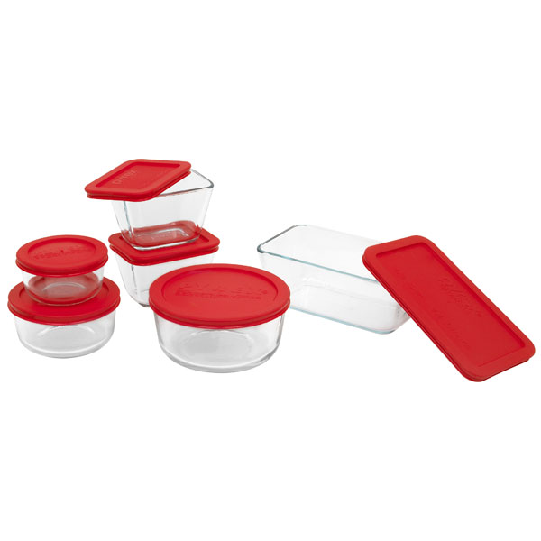 Dinnerset: Pyrex