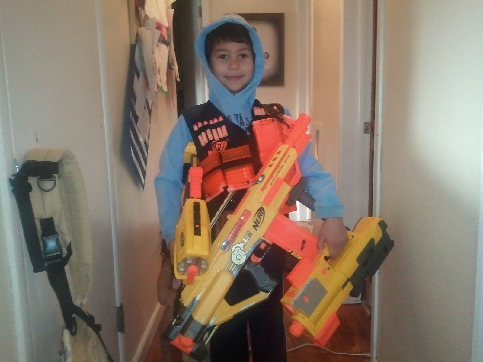Raising a Handful: Nerf Fighters