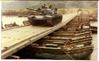 MILITARY BRIDGE OPERATIONS: Ponte Flutuante M4T6 - Argentina