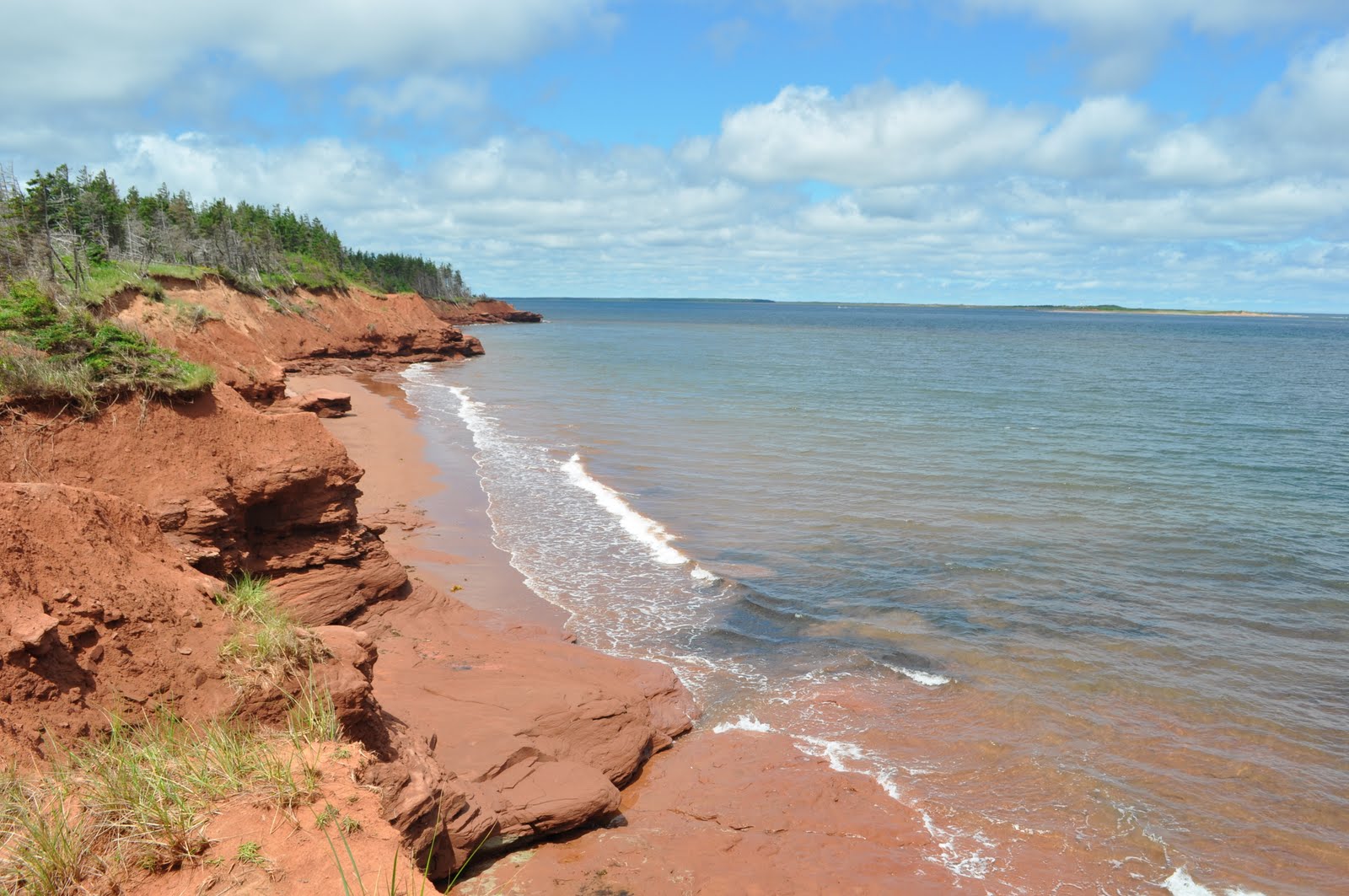 Two Lanes, Top Down, Green Dots: Day 24 Prince Edward Island