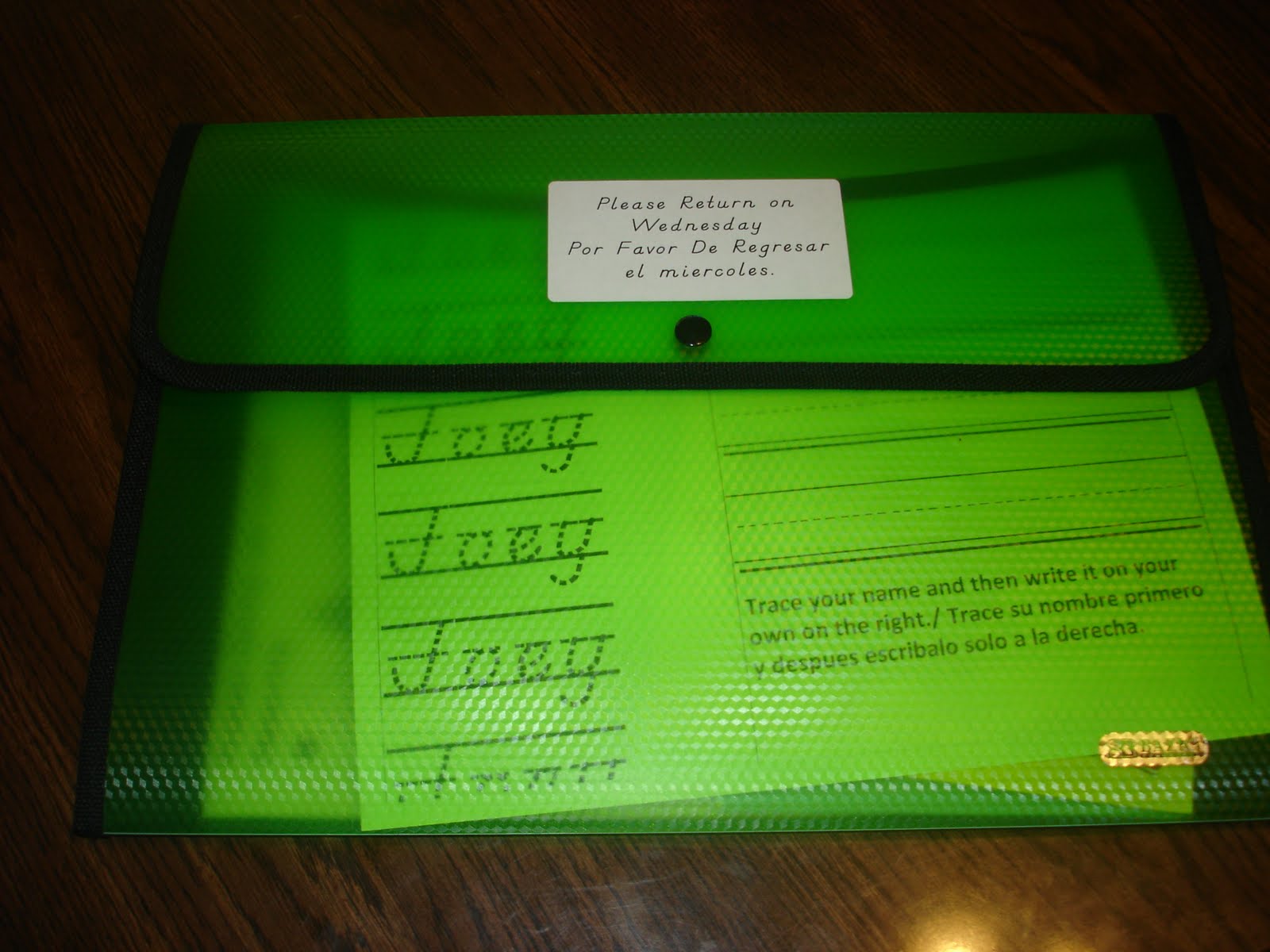 Meet The Florers: Homework folder, and study binder