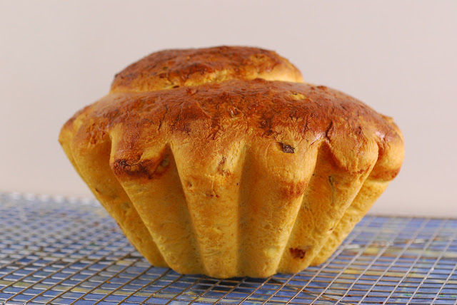 Know Whey: Savory Saffron Brioche with Rosemary and Vermont Ham