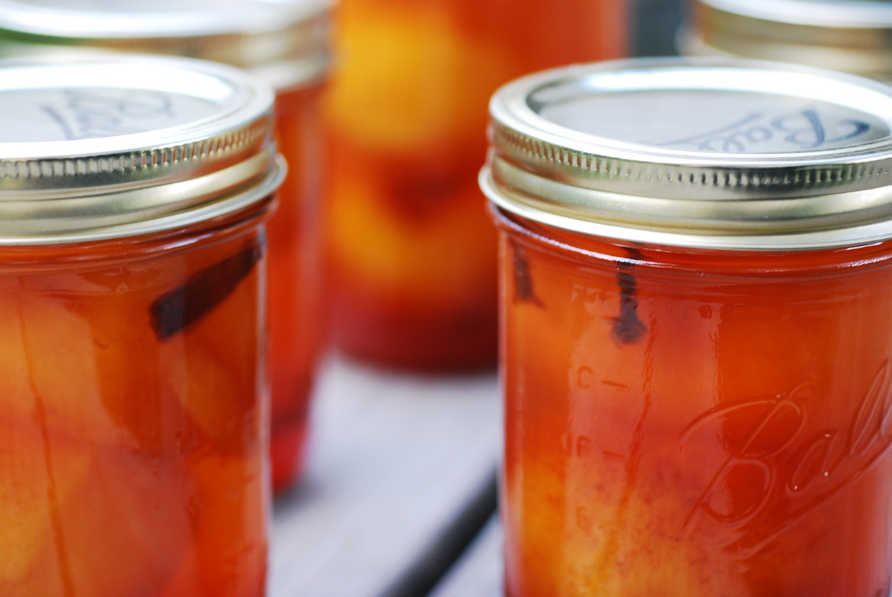 Know Whey: Spiced Peaches