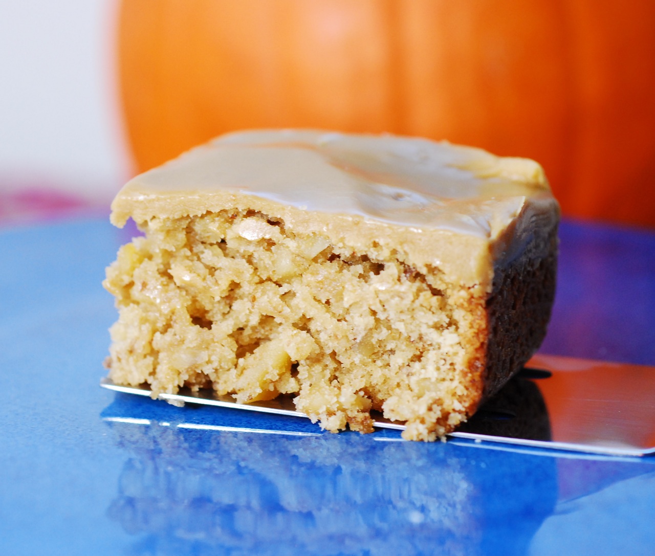 Know Whey: Maple Walnut Bars with Maple Fudge Icing