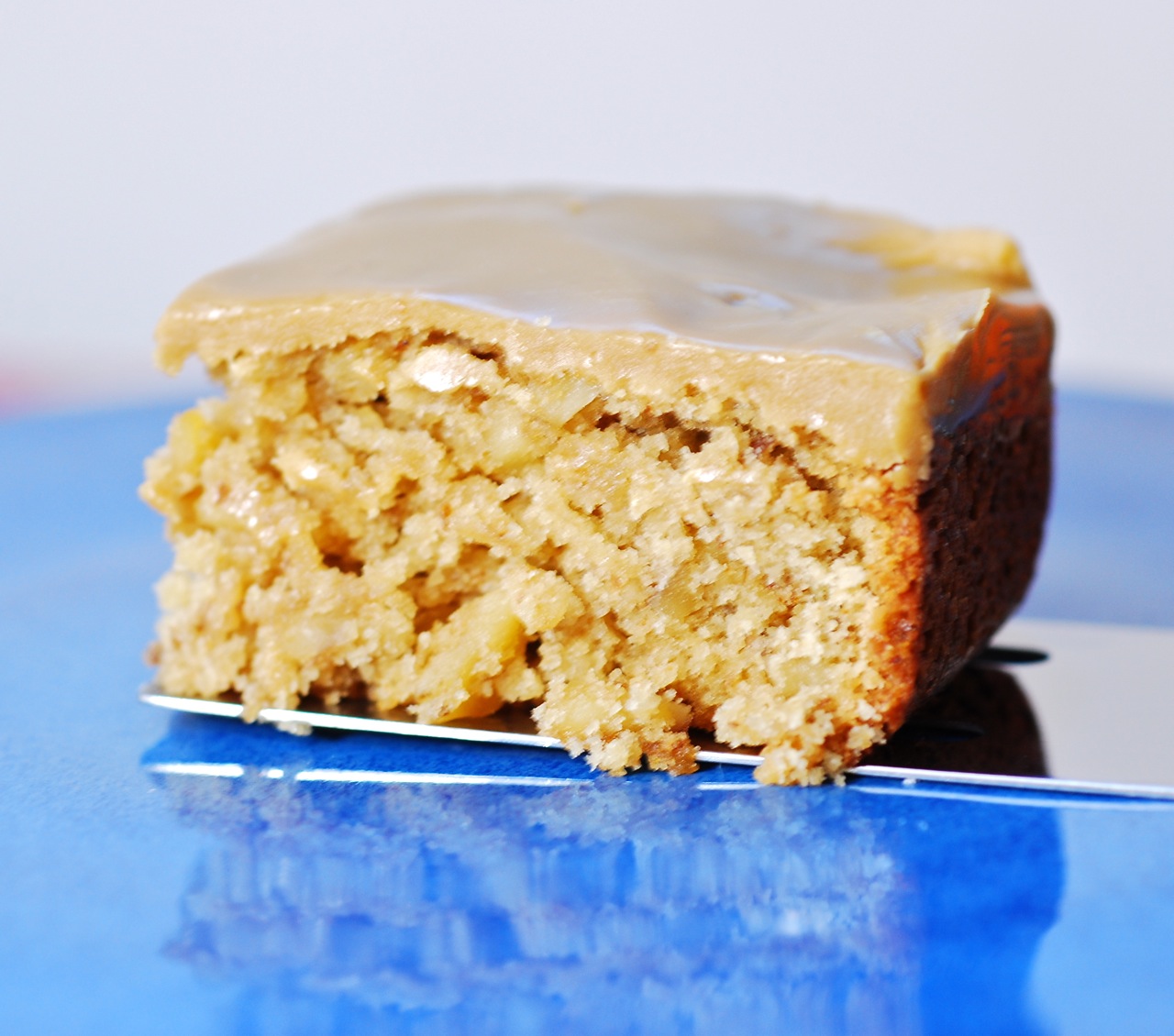 Know Whey: Maple Walnut Bars with Maple Fudge Icing
