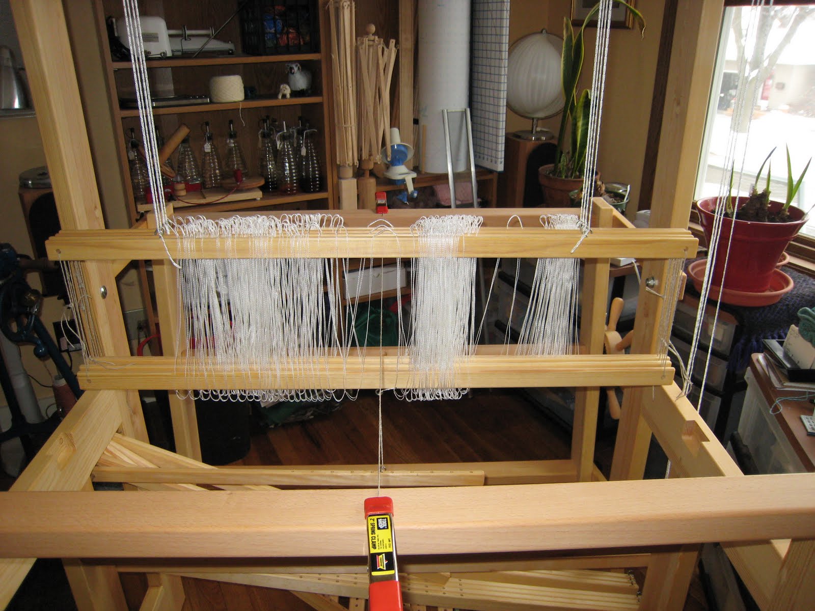 MadCityMike's Blog: "Day 2 of Assembling My Oxaback Lilla Floor Loom..."