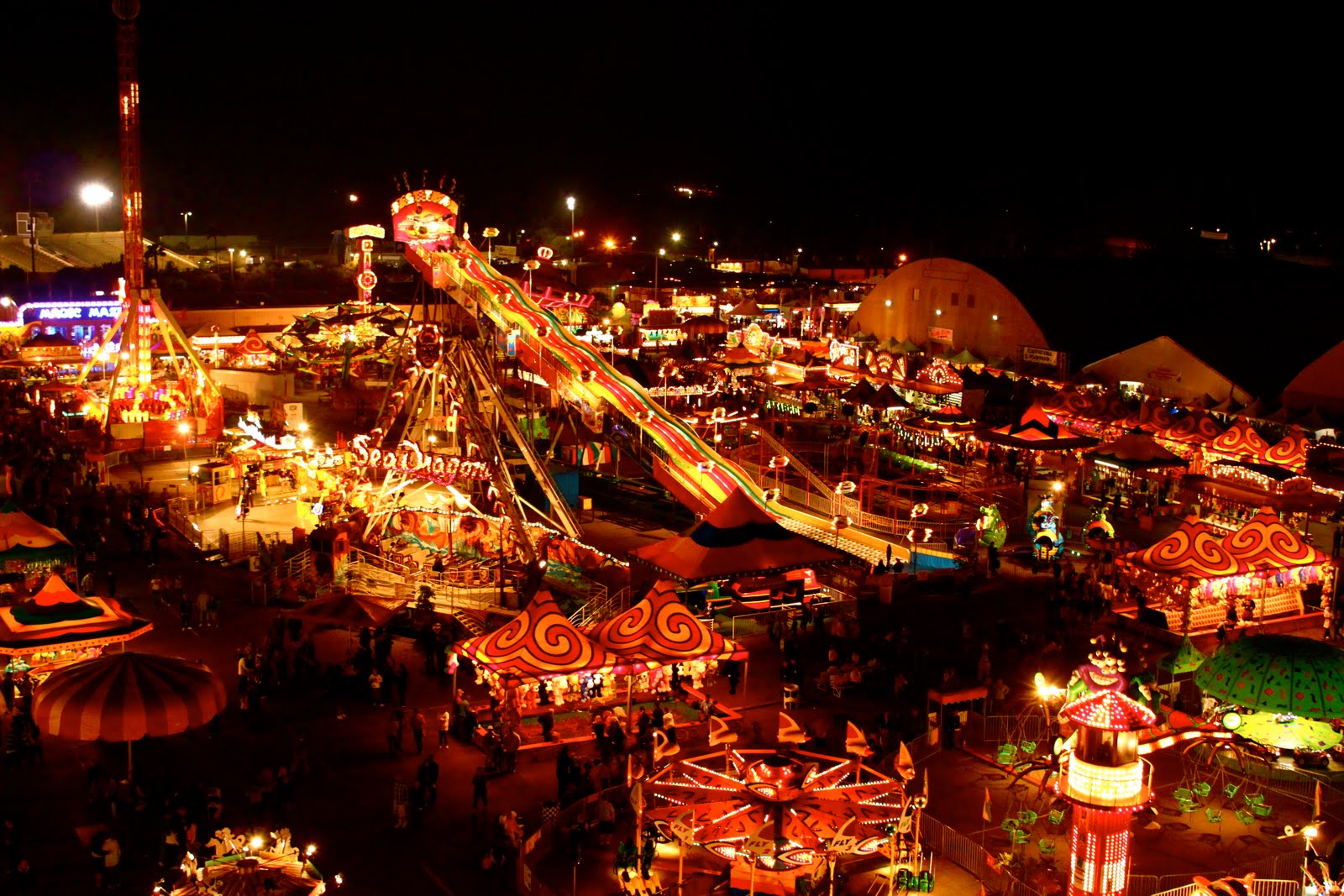 Cobalt Violet: Nighttime at the County Fair