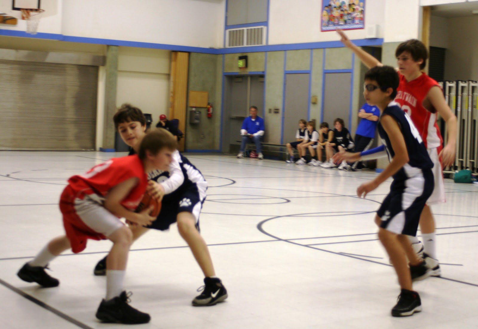 Copper Gazette: Cougars Vs Badgers, 6th grade boys basketball