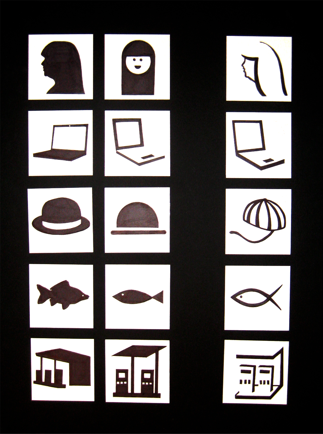 Student Work: Graphic Signs and Symbols: Project 1