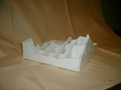 Intro to Sculpture: Dave Mykins- Foam Core Model