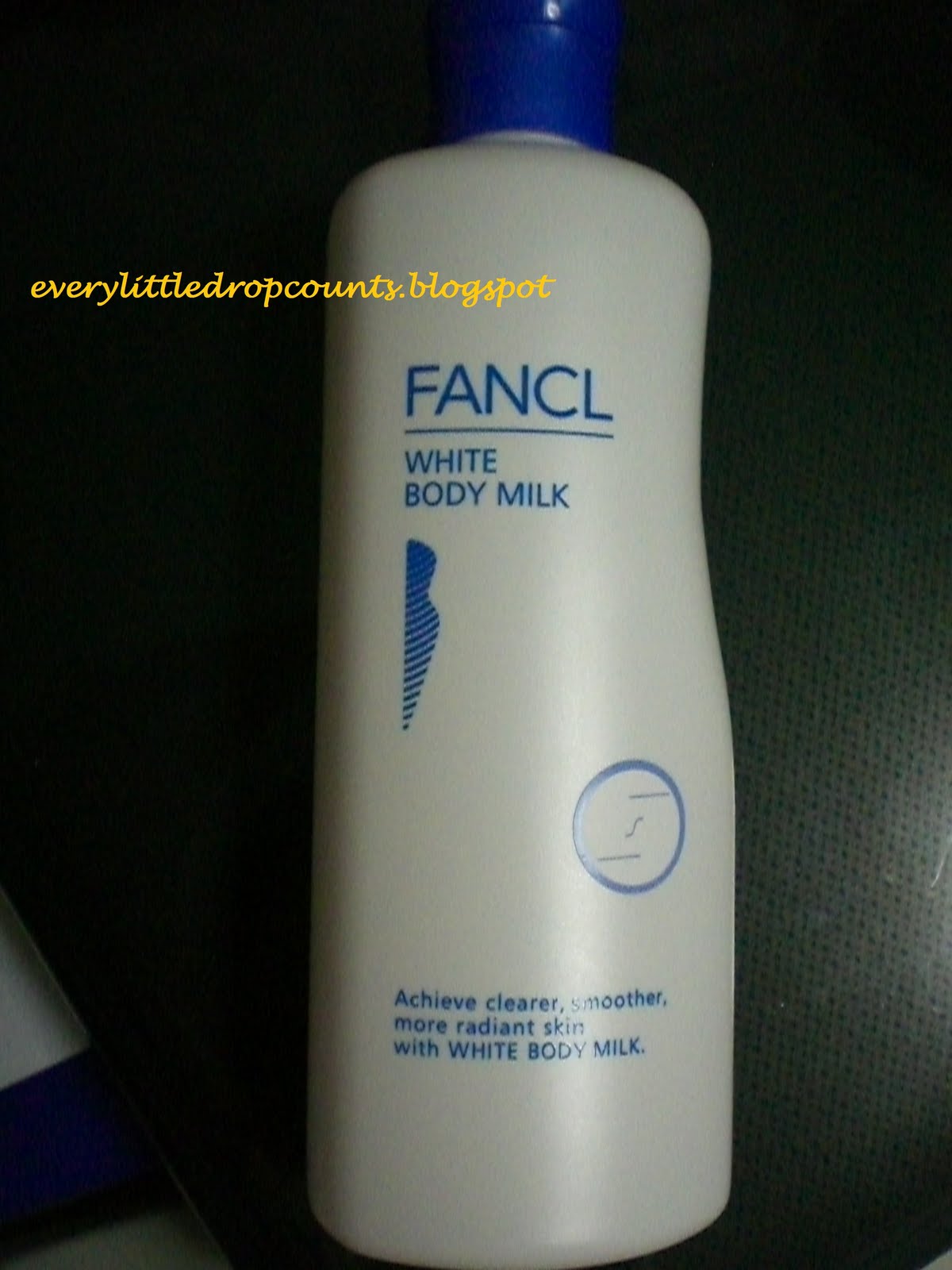 EveryLittleDropCounts: Review: Fancl White Body Milk