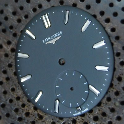 Watch repair and restoration: LONGINES WATCH DIAL RESTORATION IN SATIN ...