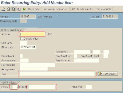 Belajar SAP step by step: SAP FBD1 Input cepat transaksi berulang