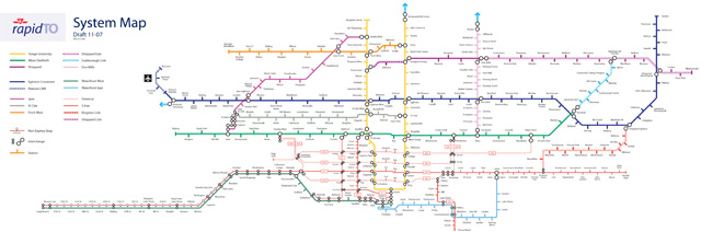 Fantasy GTA transit maps! - Page 3 - Greater Toronto Area - Canadian ...