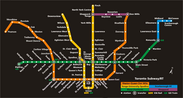Map: Torontonians living far from transit, without a car - Toronto ...