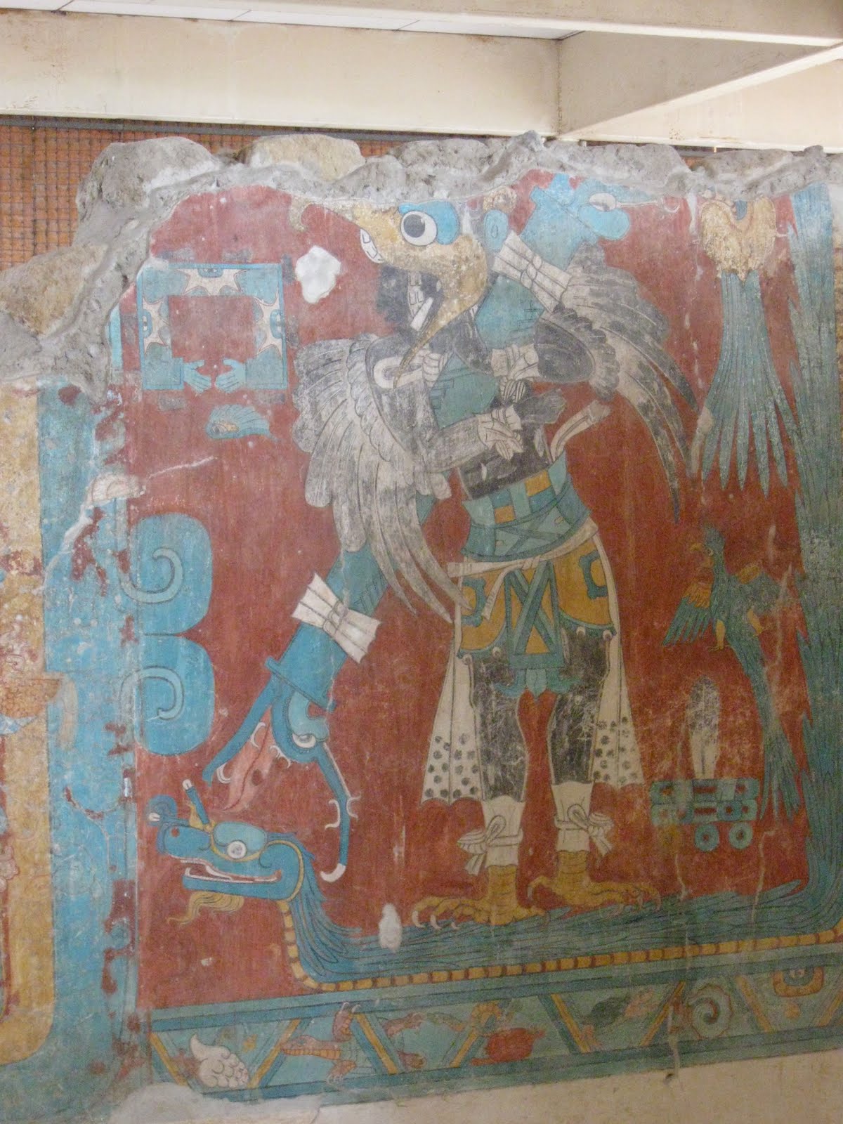 Breiner on the road: Cacaxtla and Xochitécatl: murals and pyramids