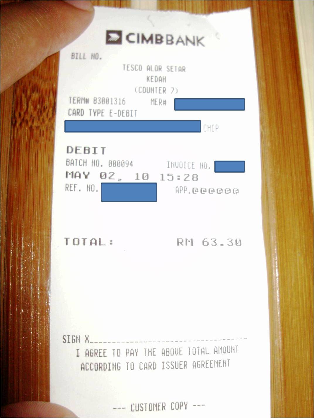 ALONG THE JOURNEY: 1st time pakai Debit Card & the Making of Sushi…