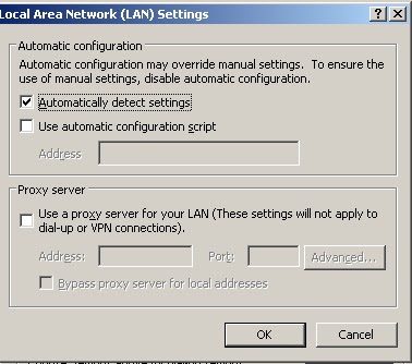 Tech Solution Point: Set IE Automatically detect settings via registry
