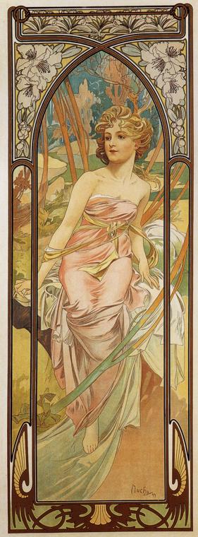 PAINTINGS: Alphonse Mucha paintings