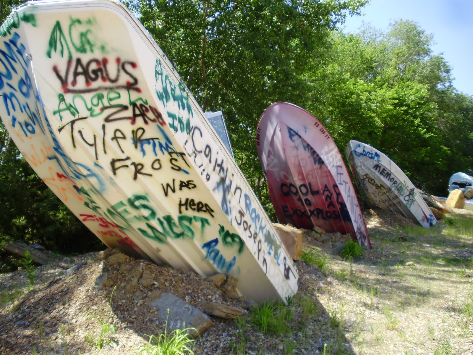 Life at 55 mph: Truckhenge and Boathenge in Topeka, Kansas (click here ...