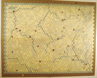 Map and Counters: SPI, THE ARDENNES OFFENSIVE (1973)