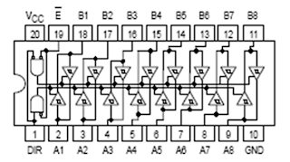 Kumpulan Tugas Elektronika: Octal Bus Transceiver-3 State 74LS245 ...