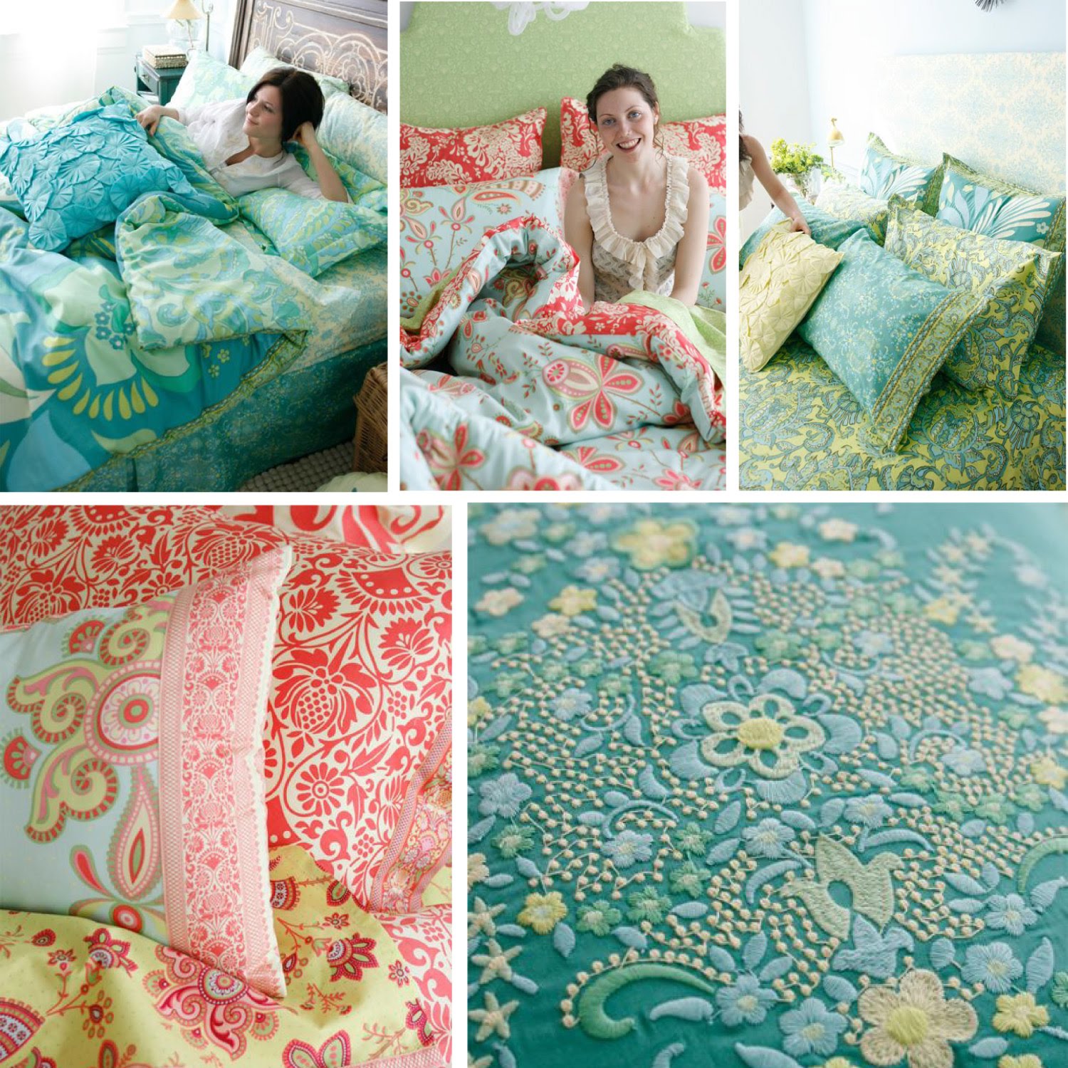 pretty + joy: Amy Butler Bedding
