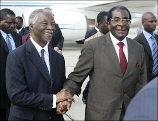 Poetry Home with Peter: Mbeki and Mugabe in Pictures