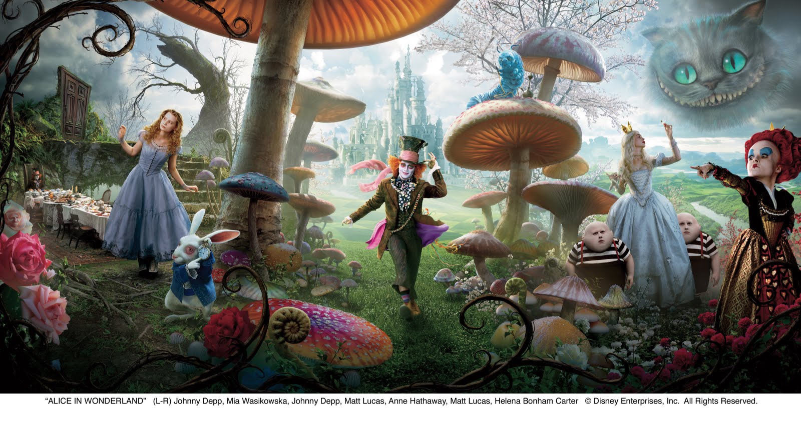 Ridiculously Huge Version of Alice in Wonderland Banner Poster in ...