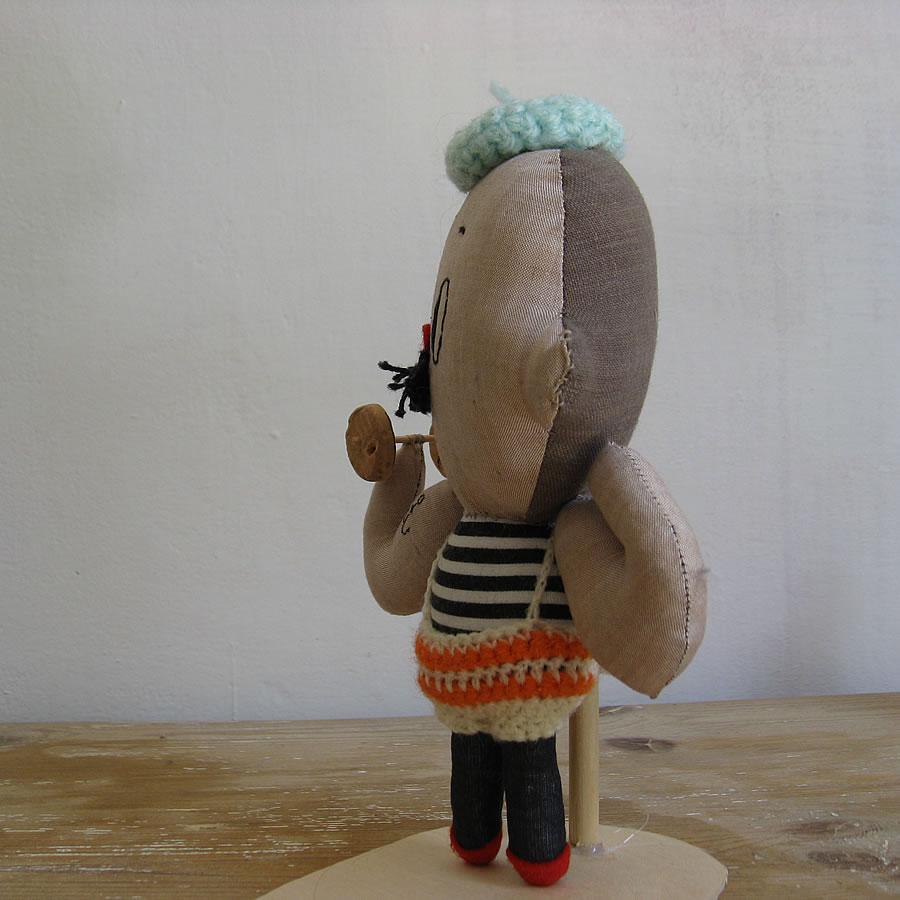 dolis y dolos * one-of-a-kind handcrafted dolls: No. 49 Dolo Strong man ...