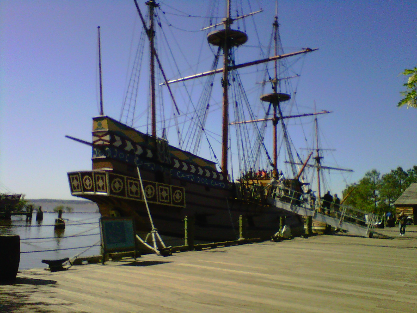 Mrs. Bonilla's Trip To Washington DC: Pilgrims Ship.jpg