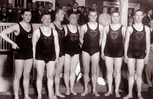 Water Polo legends: 1925: The German Water Polo team