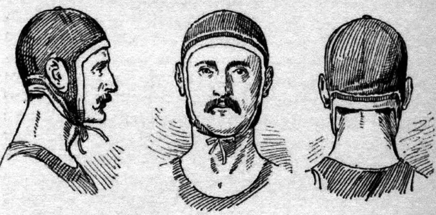Water Polo legends: 1893: Early Water Polo caps
