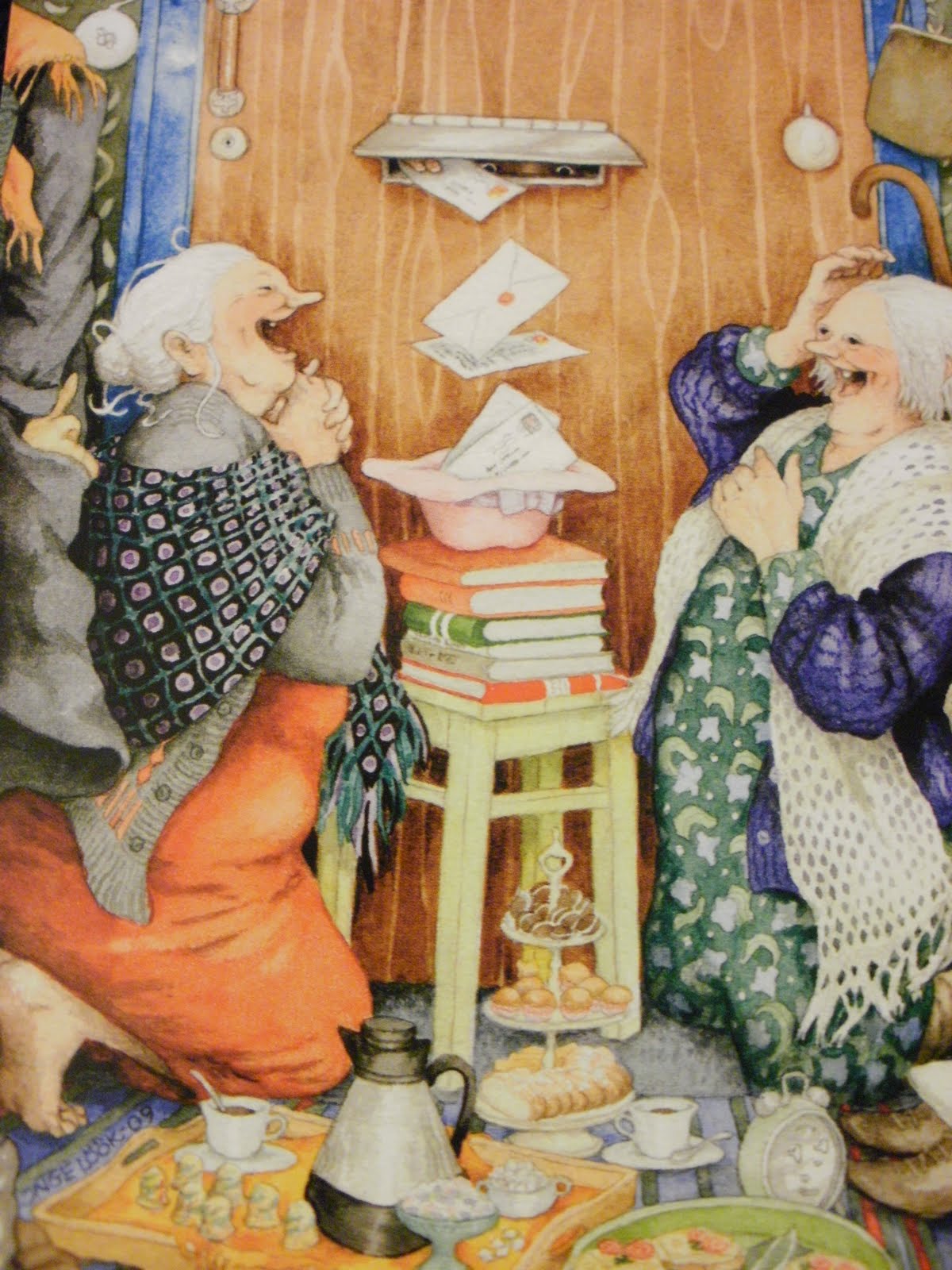 colleting postcards: Inge Löök card from Finland