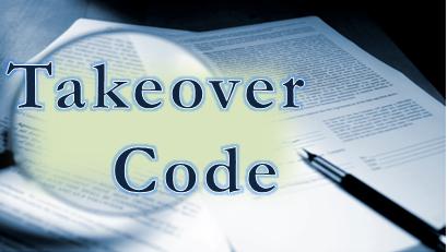 FinanceInGeneral: M&A Takeover Code