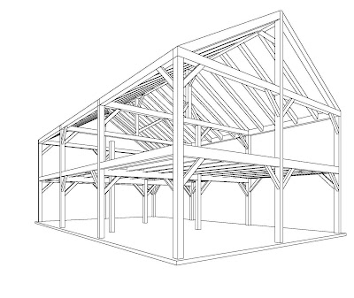 Beautiful Heavy Timber Construction by Vermont Timber Works.: Post and ...
