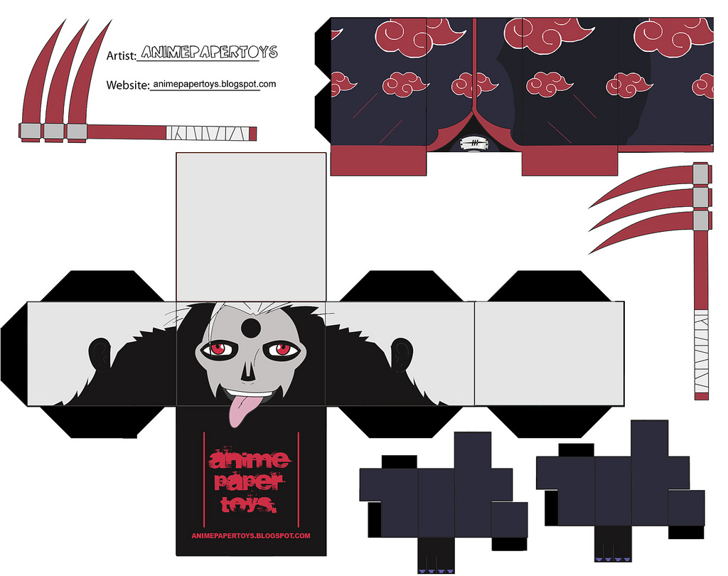 Cool Akatsuki Papercraft | Japan Media Online