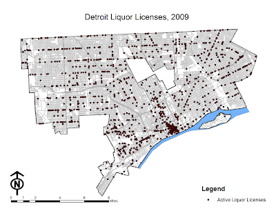 Mapping The Strait: Detroit's Liquor Stores