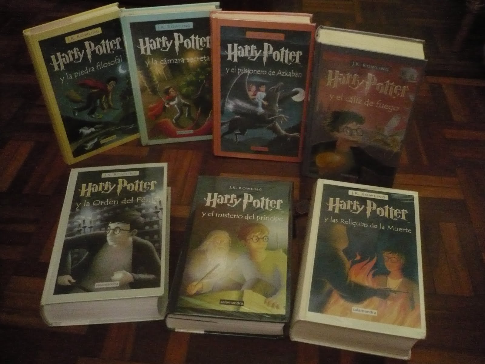 LIBROS PARA AVENTUREROS Y AMANTES DEL MISTERIO: LA SAGA HARRY POTTER