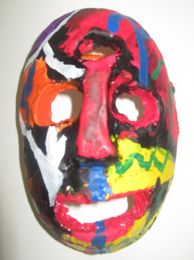 Rowe Junior High ART BLOG: Mask Project