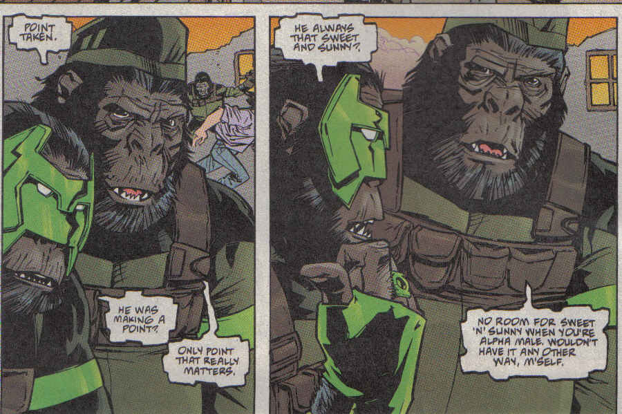 Random Happenstance: JLApe part seven: Green Lantern Annual #8, "Grunts"