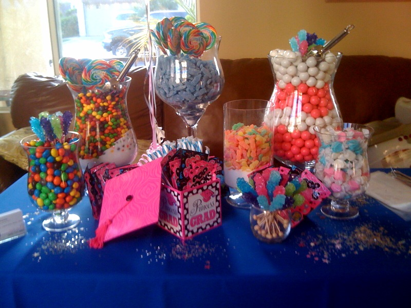 Sweet Sensations Candy Stations: Andria's Grad Party- 6/23/10
