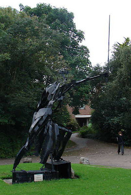 CJE in Exeter: Exeter University grounds again