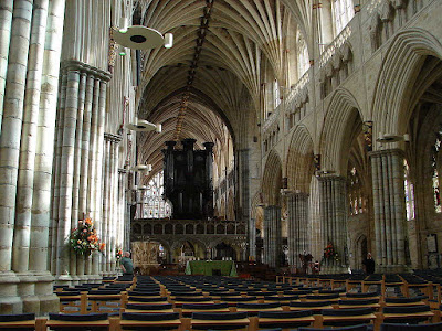 CJE in Exeter: Exeter Cathedral - a tour inside